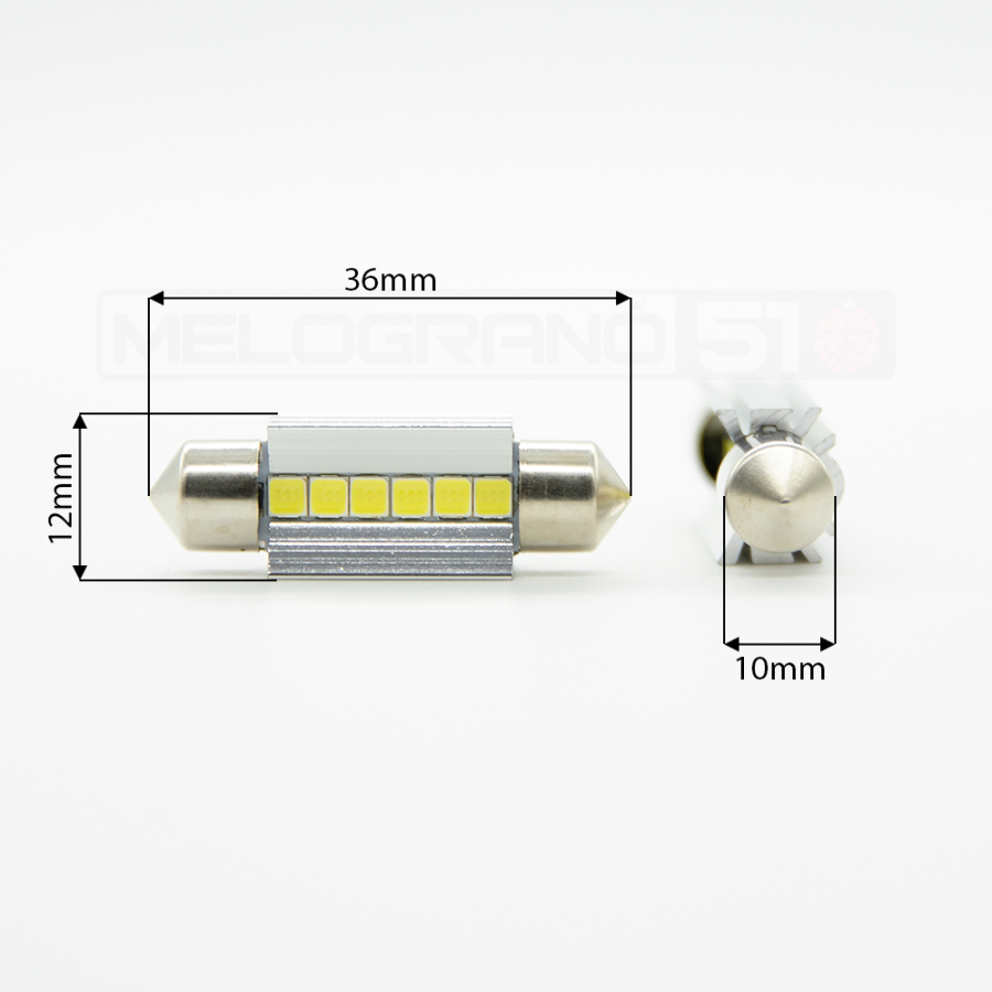 MG - Siluro 36mm C5W / C10W Lampadina Led